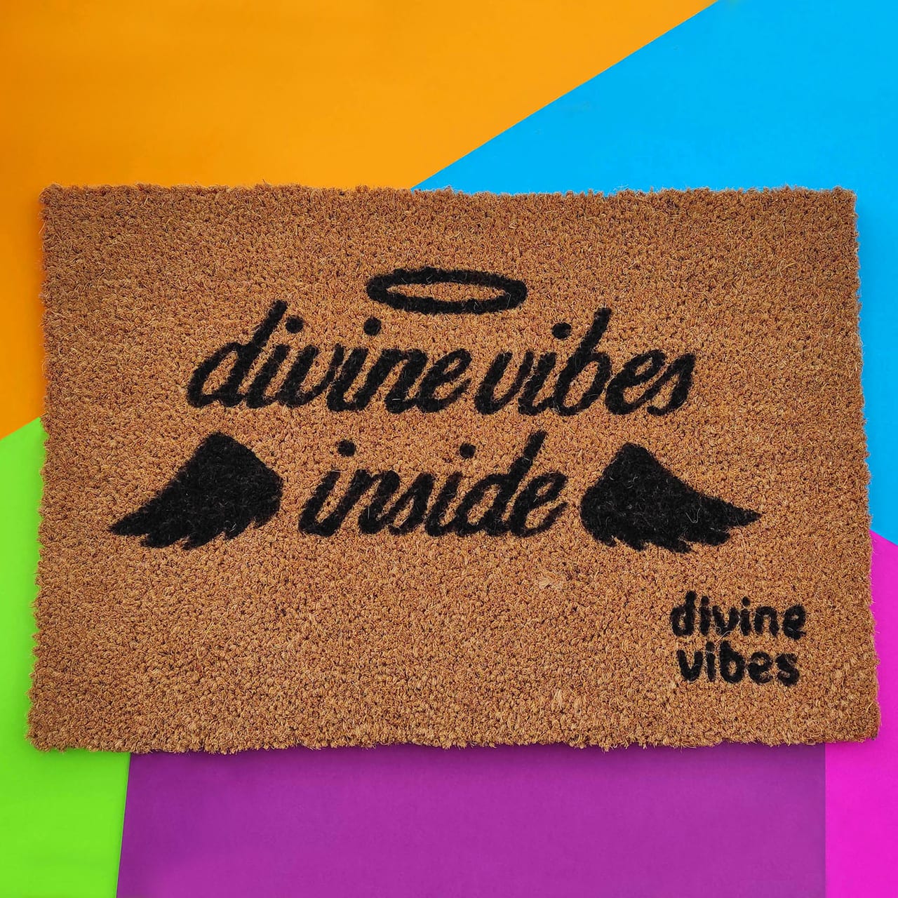 Doormat Imperial "Divine Vibes Inside"